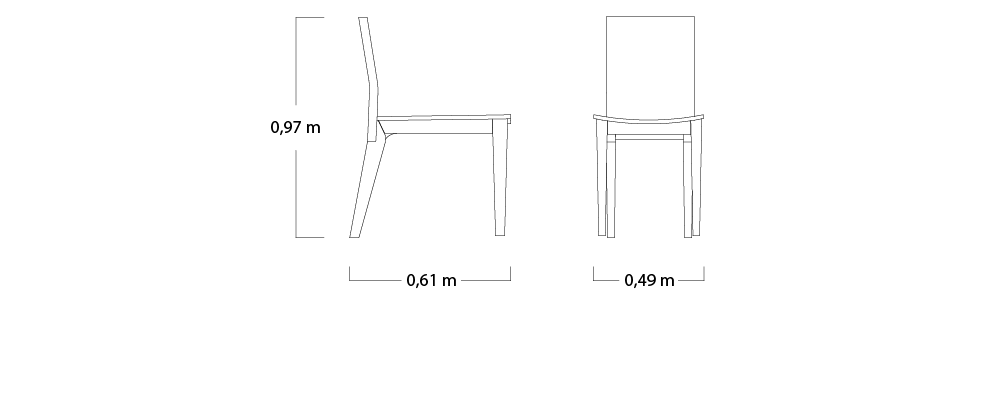 CONDE DINING CHAIR - Puro Cuero