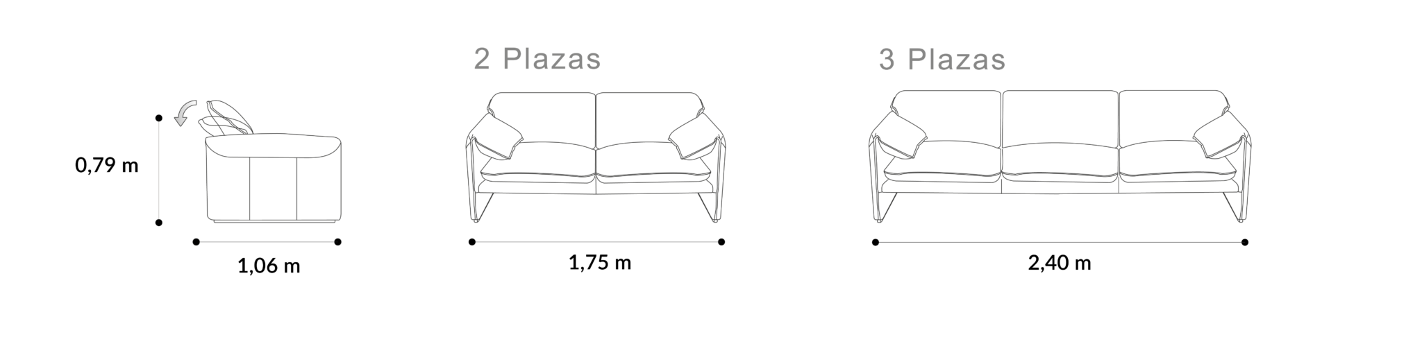 SOFÁ VINCI - Puro Cuero https://purocuero.com.co